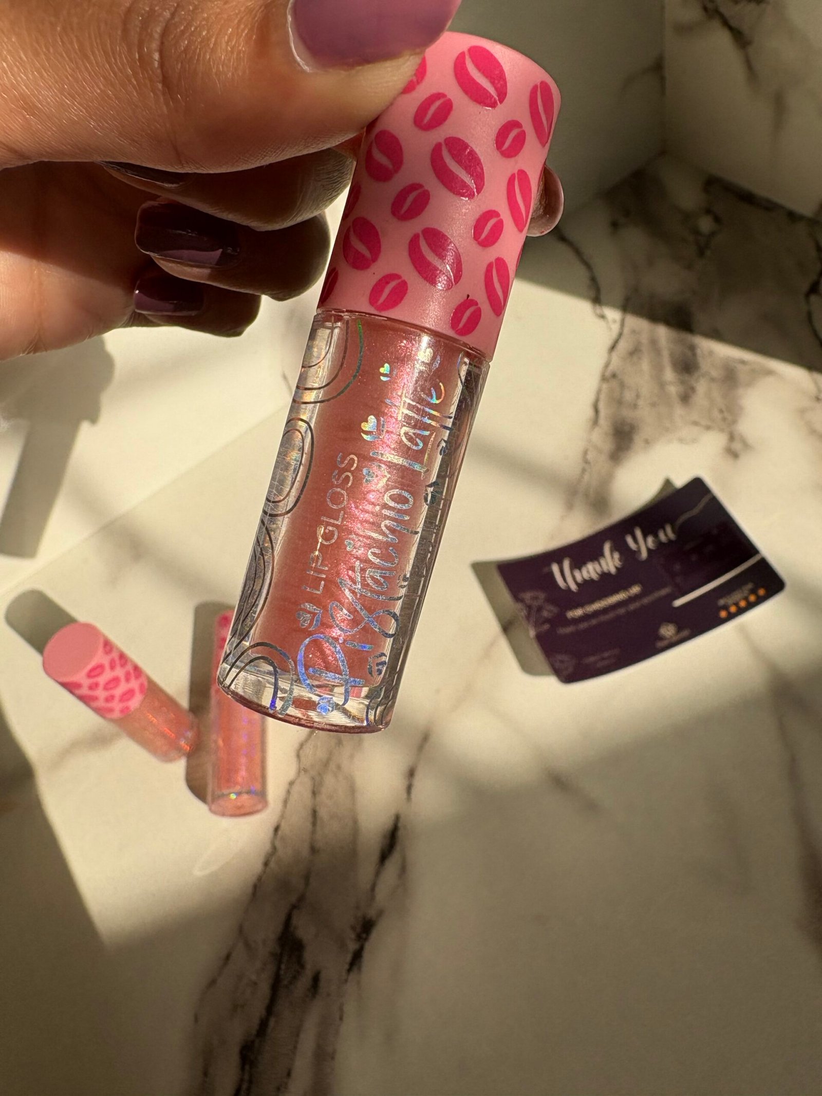 Heart shimmer gloss mini - Dashaz